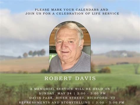 Robert Daviss Memorial Website Ever Loved
