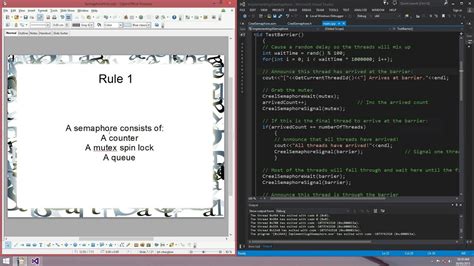 Implementing A Semaphore Youtube