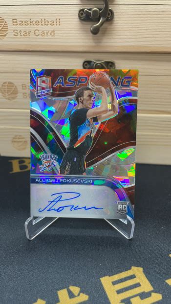 2020 21 Panini Spectra Aleksej Pokusevski Rc 波库舍夫斯基 光谱 新秀 签字 3535编 尾编
