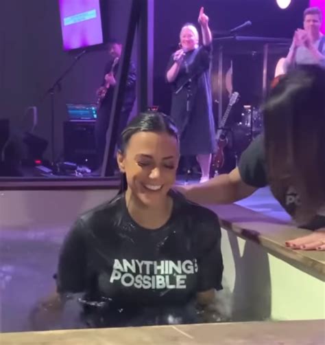 Jana Kramer Gets Baptized In Emotional Video Video