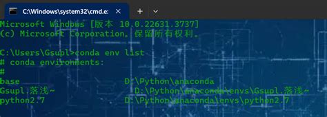 环境搭建python anaconda Gsupl 落浅 博客园