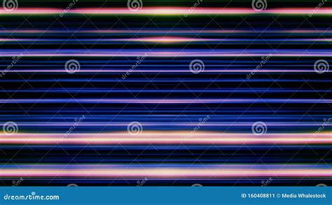 A Beautiful Straight Colorful Rays Shining And Rotating On Black Background Seamless Loop