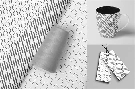 10 Seamless Diagonal Stripes Vector Patterns