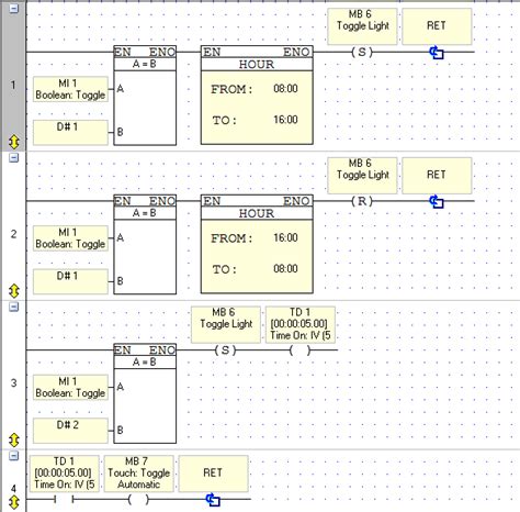 Using Timers To Set Current Status Vision And Samba Plc Hmi