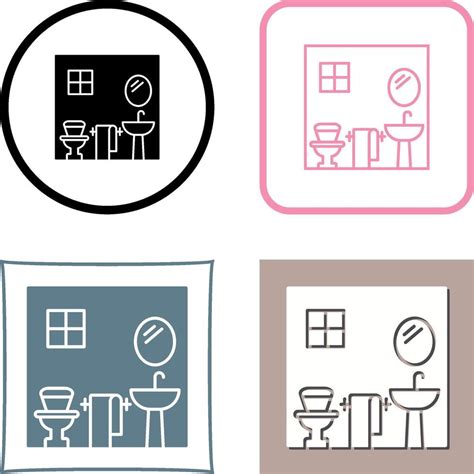 Bathroom Icon Design 45533448 Vector Art At Vecteezy