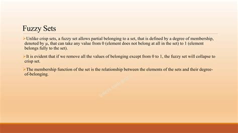 Presentation On Fuzzy Logic And Fuzzy Systems Pptx Programming