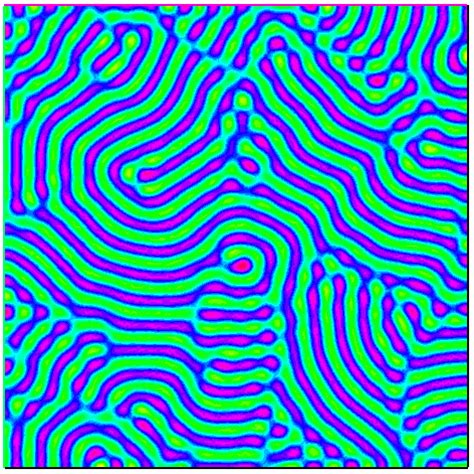 An Example Of The Formation Of A Turing Pattern At Three Different Moments Download