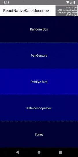 GitHub Keyboardshotgun ReactNativeKaleidoscope React Native Typescript Animated V