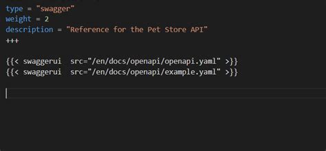 Why Swaggerui Shortcode Works Only Once In A Single Md File Support Hugo