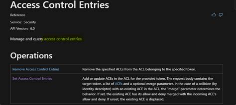 broken hyperlink for access control entries · issue 543 · microsoftdocs vsts rest api specs