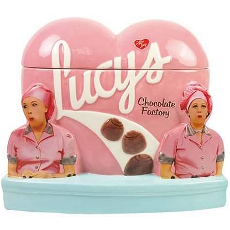 I Love Lucy Lucys Chocolate Factory Cookie Jar