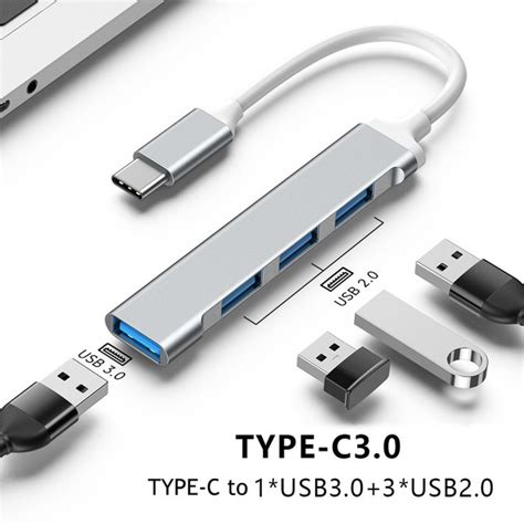 Usb разветвитель 3 0 Usb концентратор Usb х 4 Usb порта высокоскоростной мульти разветвитель