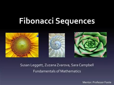 Ppt Fibonacci Sequences Powerpoint Presentation Free Download Id Ppt Fibonacci Sequences Powerpoint Presentation Free Download Id