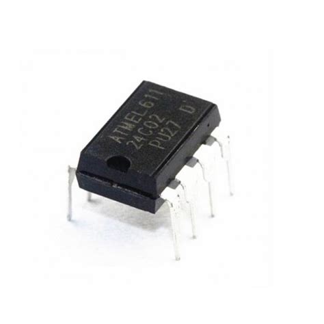 24c02 2k bit serial i2c bus eeprom ic dip 8 package buy online at low price in india