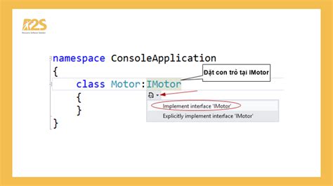 Lớp Trừu Tượng Và Interface Trong C R2s Academy