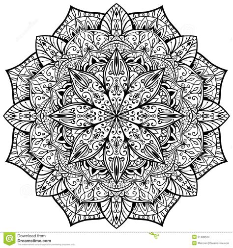传染媒介，在白色背景的华丽坛场 向量例证 插画 包括有 鞋带 例证 坛场 查出 几何 图象 现有量 51498124