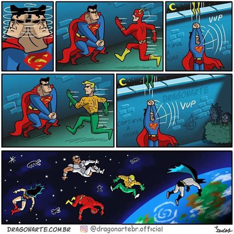 Artist Illustrates 34 Funny Situations Superheroes Face When No Ones