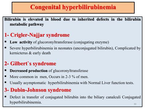 Elevated Bilirubin Levels In Asymptomatic Adults