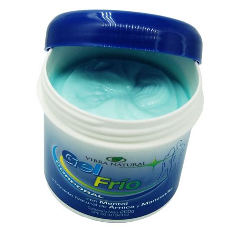 Gel Frío Corporal Vibra Natural Venezuela