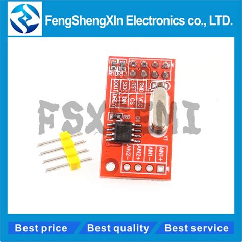 1 AD7705 Dual Channel 16 Bit ADC Data Collection Module Input Gain Programmable SPI