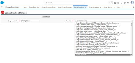 Application Of Conga Composer With Salesforce Blogs Perficient