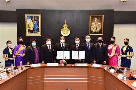 Rmutt Signs Academic Collaboration Agreement With Thai Flight Training