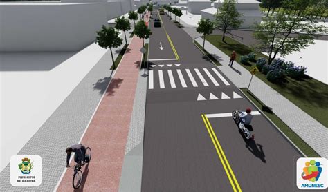 Revitalização Da Avenida Paraná Em Garuva Tem Projeto Realizado Pela