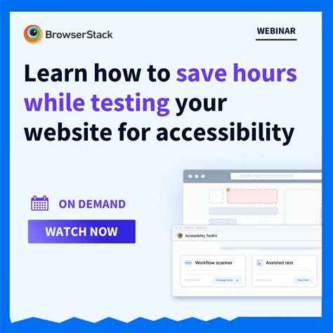 Browserstack On Linkedin Webinar Introducing Browserstack Accessibility Testing Your