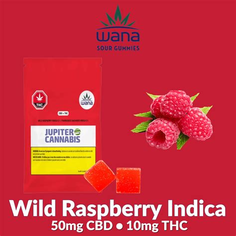 Wana Wild Raspberry Indica 5 1 Jupiter Cannabis Winnipeg