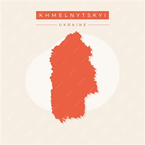 Premium Vector Vector Illustration Vector Of Khmelnytskyi Map Ukraine
