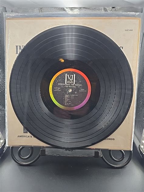 Mega Rare Introducing The Beatles Lp Mono Vee Jay 1964 Arp Press Gvg
