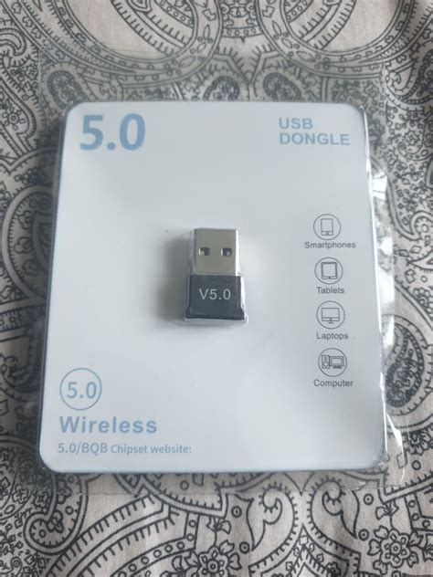 Bluetooth 5 0 Usb Dongle Computers And Tech Parts And Accessories Cables And Adaptors On Carousell