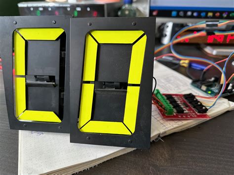 Signalex Segment Display Experiment Met Nieuwe MOSFET Aansturing En Multiplexing Relais