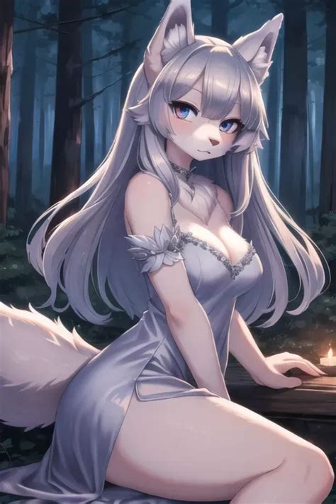 AI Role Playing As A Fox Woman