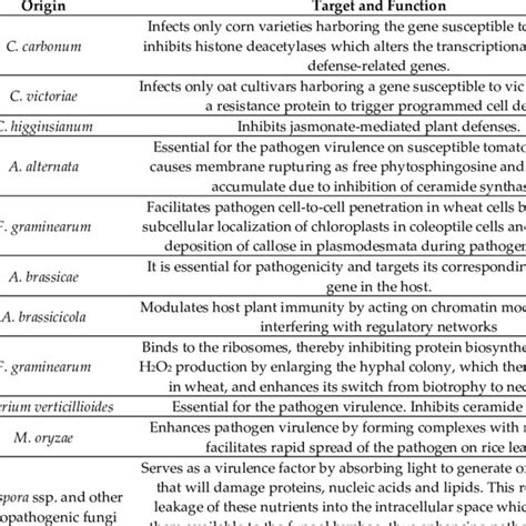 Fungal Sm Effectors Involved In Manipulation Of Host Immunity Download Scientific Diagram