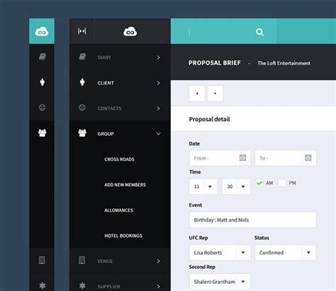 Dashboard Event Management Solution On Behance Web Design User Interface Event Management
