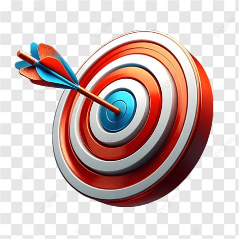 화살표 클립 아트 일러스트와 함께 3d 빨간색 흰색 및 파란색 대상 표적 화살 다채로운 화살 깃털 게임 Png 일러스트 및 이미지 에 대한 무료 다운로드 Pngtree