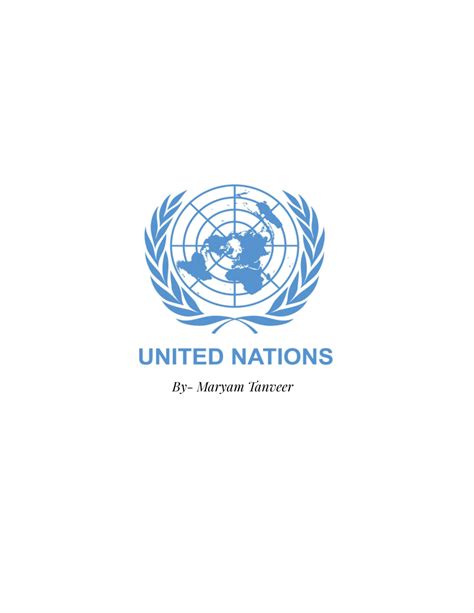 Pdf United Nations Organisation