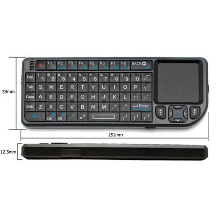 Rii Mini Bluetooth Keyboard With Mouse And Laser Pointer