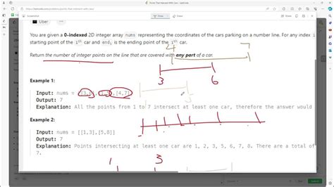 Leetcode 2848 Points That Intersect With Cars Java Youtube