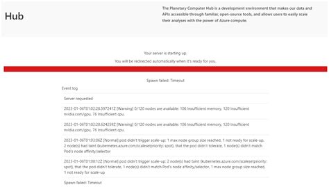 The Planetary Computer Hub Pytorch Mode Fail To Start Up Issue 72
