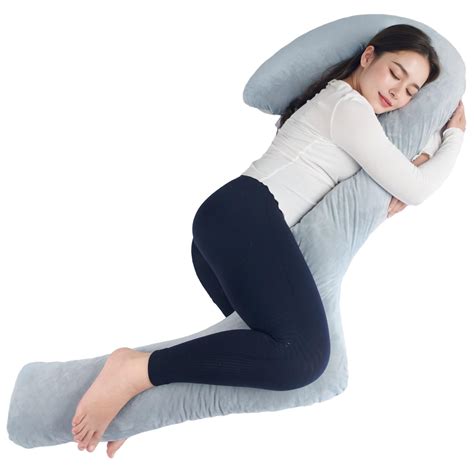 Saheyer Swan Body Pillow With Cover 68 Inch Long Body Pillow Memory