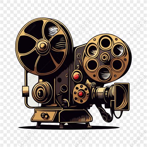 필름 영사기 벡터상표클립 아트만화 Png 일러스트 무료 다운로드 Lovepik