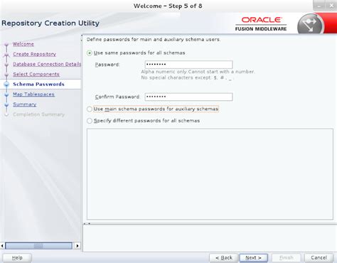 Initial Configuration Of Fusion Middleware After The Installation Oraclenext Solution To