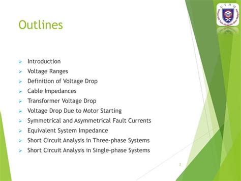 CHAPTER 3 Voltage Drop And Short Circuit Analysis Pptx