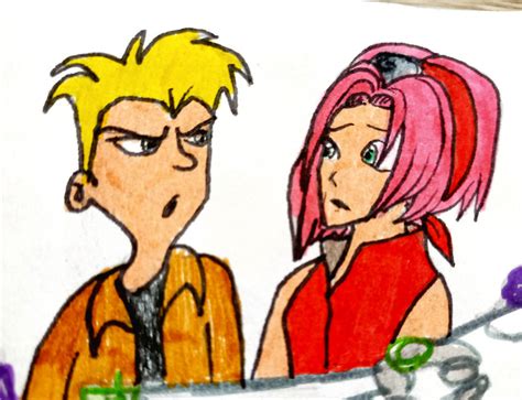 Bart X Sakura By Nicepeeva On Deviantart