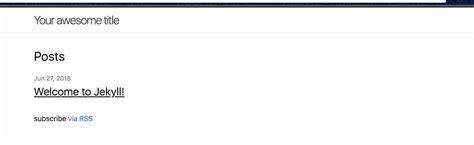 Adding Values To Header Pages Results In No Header Pages Shown Issue Jekyll Minima GitHub