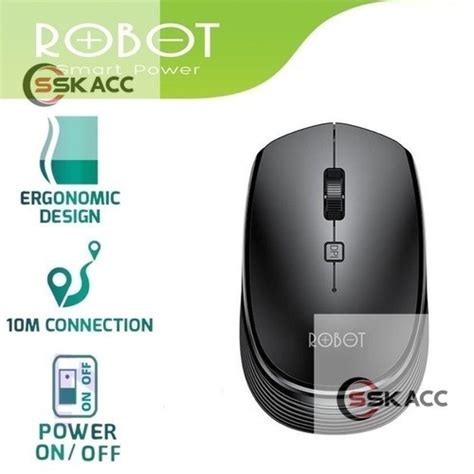 Jual Mouse Robot M205 Wireless Mouse Optical 2 4ghz 16000dpi Original Sskacc Komputer Shopee