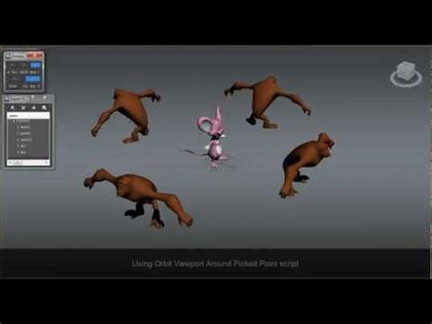 MaxScript Rotate Viewport Polycount