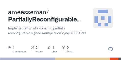 Github Ameessemanpartiallyreconfigurablesignedmultiplier